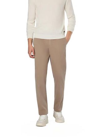 Boggi Milano Herren Hose beige Slim Fit