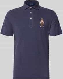 Polo Ralph Lauren Custom Slim Fit Poloshirt mit Stitching