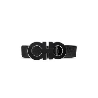 Ferragamo Wende-G&uuml;rtel - - Accessories - Herren - Schwarzk - 95 CM