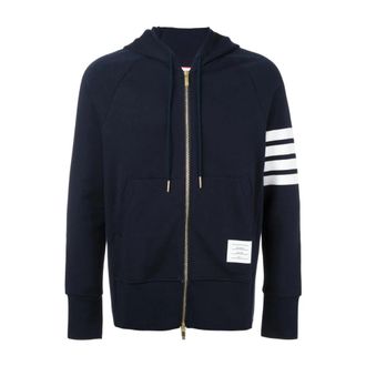 Thom Browne Zip-throughs - - Sweatshirts & Hoodies - Herren - Blau - M