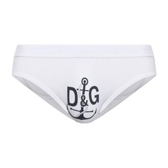 Dolce & Gabbana Badeshorts - - Swimwear - Herren - Wei&szlig; - XL