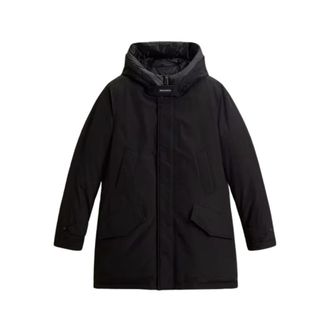 Woolrich Polar High Collar Parka - - Coats - Herren - Schwarzk - S