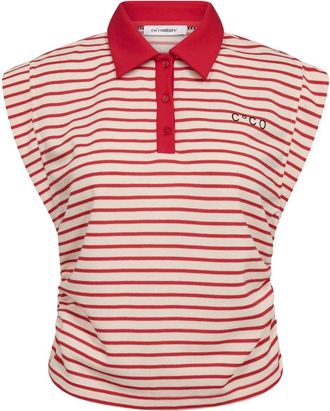 Co'Couture Femme, Tops, Rouge, Taille: 44 FR Polo Chemises