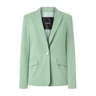 Pinko Pinko, Femme, Vestes, Vert, Taille: 36 FR Blazers