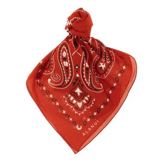 Alanui unisex, Accessoires, Rouge, Taille: ONE Size Bandana