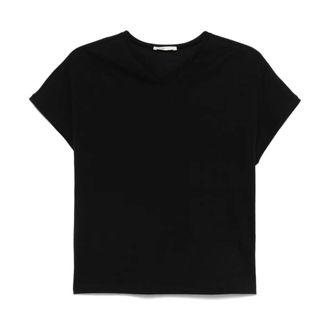 Khaite Schwarzes Pico Hemd - - Tops - Damen - Schwarzk - XS