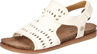 Mustang Jeans Mustang Damen 1518-805 Sandale, Weiss, 37 EU