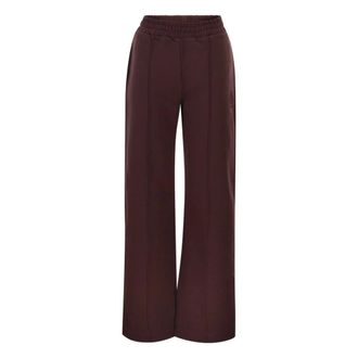 Dondup Femme, Pantalons, Rouge, Taille: 40 FR Wide Leg Pantalons