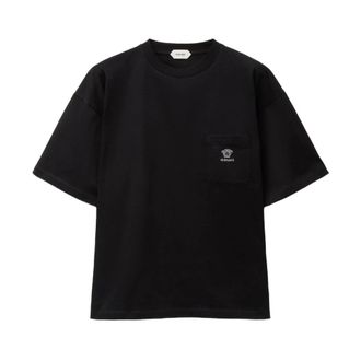 Versace T-shirt Medusa - Homme - Tops - Noir - Taille: S