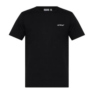 Off-white Homme, Tops, Noir, Taille: M T-shirt avec logo imprim&eacute;
