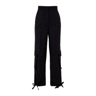 Beatrice .B Blaue Hose mit Native-Muster - - Trousers - Damen - Blau - M