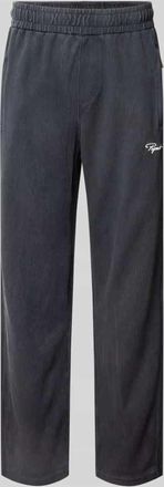 Pegador Wide Fit Sweatpants mit Logo-Stitching Modell Rib