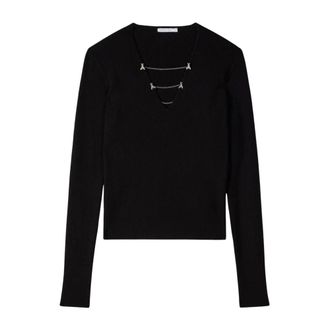 Patrizia Pepe Damen, Strickwaren, Schwarzk, XSGr&ouml;&szlig;e