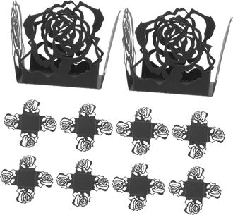 TOPBATHY 50 Stück Pralinenbecher Mit Hohlem Spitzenmuster Trüffelhalter Für Hochzeiten Dekorative Trüffelbecher Papiereinlagen Schokoladenverpackungsschale