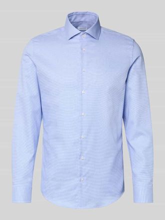 Seidensticker Slim Fit Business Hemd aus Baumwolle mit Kentkragen