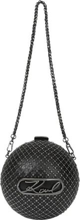 Karl Lagerfeld K/Signature Curved Sphere - - Bags - Damen - Schwarzk - ONE SIZE
