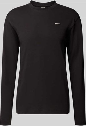 G-Star Langarmshirt mit Logo-Schriftzug