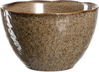 Leonardo Leonardo Matera Keramik-Schale, 1 St&uuml;ck, sp&uuml;lmaschinengeeignete Sch&uuml;ssel, 1 Steingut-Schale mit Glasur, beige, 980 ml, &Oslash; 15,3 cm, 018535