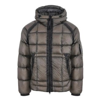C.P. Company C.p. Company - Doudoune &agrave; capuche DD Shell - Homme - Vestes - Vert - Taille: M