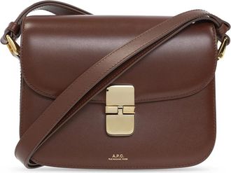 A.P.C. Grace Kleine Umh&auml;ngetasche - - Bags - Damen - Braun - ONE SIZE