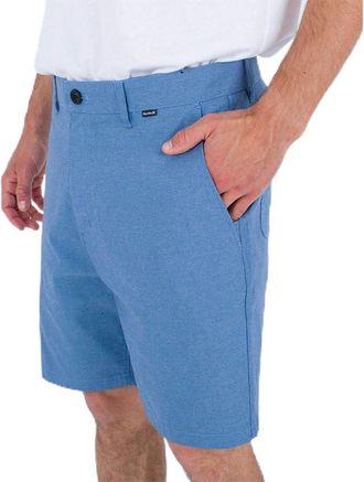 Hurley Herren H2O DRI Vapor Chino 19 Bermudas, Bliss Blue, 28