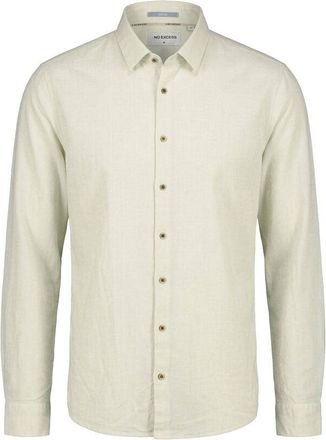 No Excess Herren Hemd aus Leinen und Baumwolle