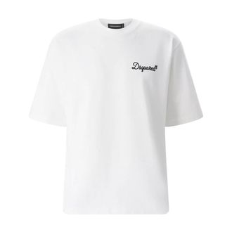 Dsquared2 Herren, Oberteile, Wei&szlig;, LGr&ouml;&szlig;e