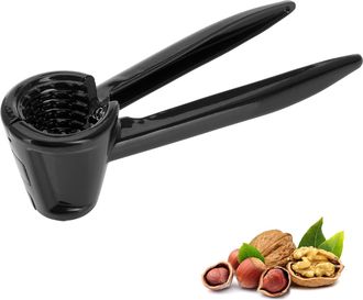 Westmark Nussknacker/Sektzange, Länge: 18 cm, Aluminium, Sieger Nussprofi, Schwarz, 33252270