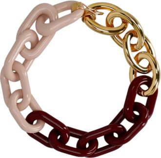 Marni Femme, Accessoires, Multicolore, Taille: ONE Size Collier &agrave; maillons en r&eacute;sine
