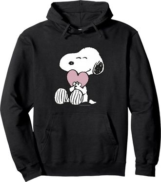 Peanuts Snoopy I Love You, rosa Pullover Hoodie