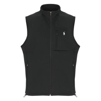 Ralph Lauren &Auml;rmellose Weste mit durchgehendem Rei&szlig;verschluss - - Jackets - Herren - Schwarzk - XL