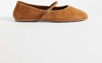 Steve Madden Besette - Ballerines en daim - Marron
