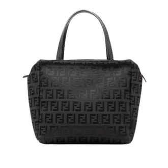 Fendi Sac &agrave; main en toile Pre-owned - Femme - Pre-owned - Noir - Taille: ONE Size