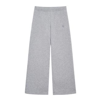 Anine Bing Femme, Pantalons, Gris, Taille: 40 FR Kacey Monogram Sweatpant