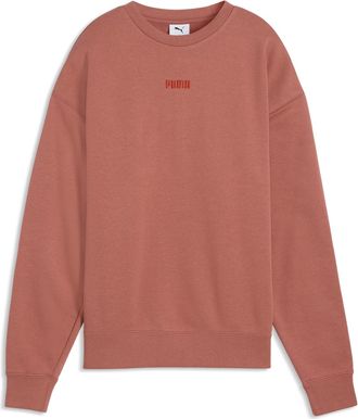 Puma Hoodie confort Essentials Elevated Femme, V&ecirc;tements, Rouge, S