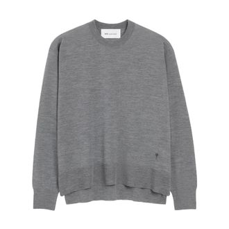 Ami Homme, Pulls, Gris, Taille: M Pull Ami de Coeur