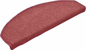 vidaXL Stufenmatten 30 Stk. 65x24x4 cm Bordeaux Halbrund Groß vidaXL