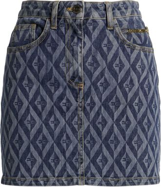 Elisabetta Franchi HOSEN & R&Ouml;CKE - Jeansr&ouml;cke auf YOOX.COM