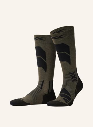 X Socks X-Socks Skisocken Ski Perform Merino Mit Merinowolle gruen