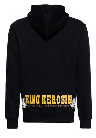 King Kerosin Kapuzenpullover Sex, Drugs & Rock N Roll (1-tlg) mit Statement Prints