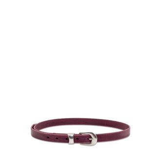 Our Legacy 2 cm G&uuml;rtel - - Accessories - Herren - Lila - 70 CM