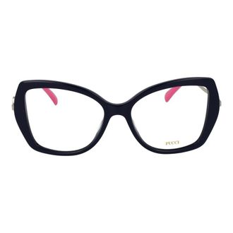 Emilio Pucci PU-1066368 Butterfly Acetate Eyeglasses - Black