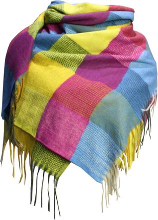 Glamexx24 Winter Warm Karierte Schals f&uuml;r Damen, XXL Gro&szlig;e Schal Halstuch Unisex Schal Poncho Form Winterschal