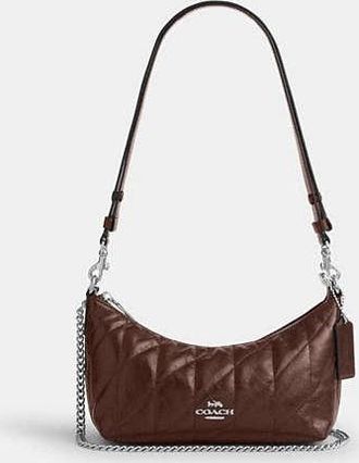 Coach Caitlin Schultertasche Mit Steppung