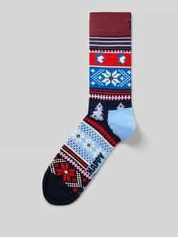 Happy Socks Socken aus elastischem Baumwoll-Mix Modell Christmas