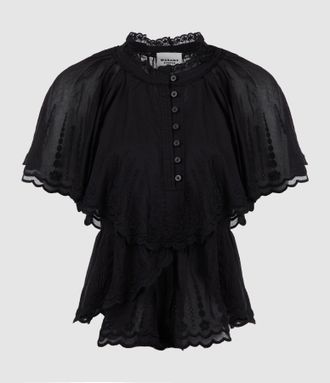Isabel Marant Top Lorna Black