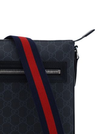 Gucci Mens Shoulder Bag Black Black-Black-Brb Polyurethane Black/black/brb