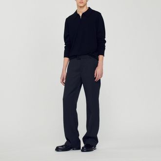 Sandro Polopullover aus Strick