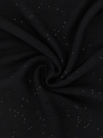 Brunello Cucinelli Diamante Cashmere-Silk Scarf - Black