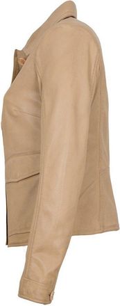 Jilani Lederjacke Wanja Jilani - Damen Lederjacke Lammnappa beige